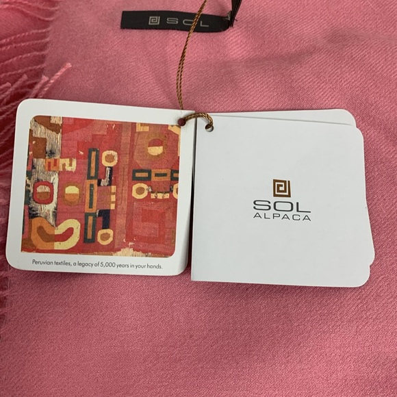 Sol | Accessories | Sol Alpaca Brushed Stole Super | Poshmark